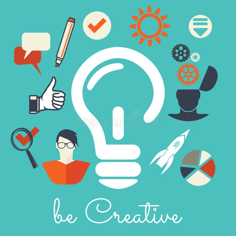 Creativity stock vector. Illustration of creativity, creative - 87890288