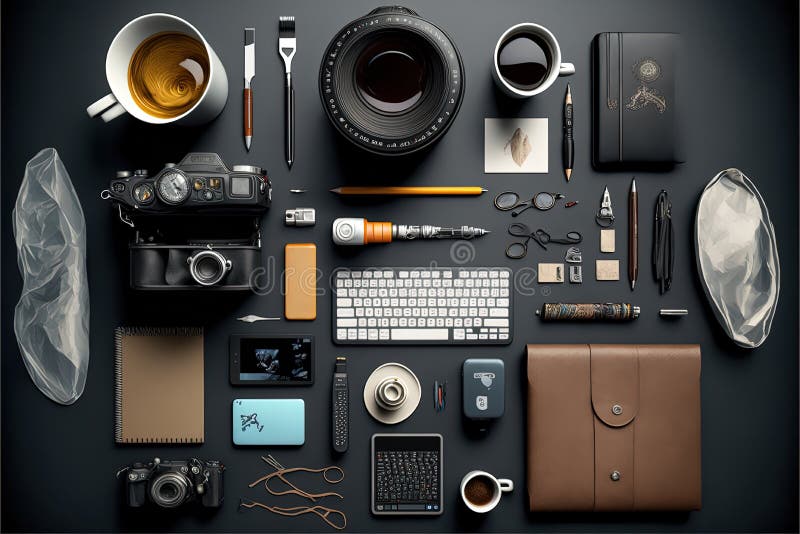 Knolling Items Stock Illustrations – 43 Knolling Items Stock ...