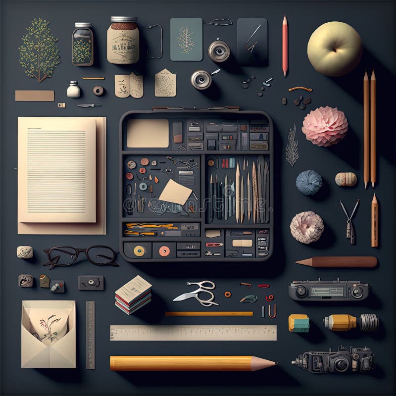 Knolling Photography Stock Illustrations – 1,512 Knolling Photography ...