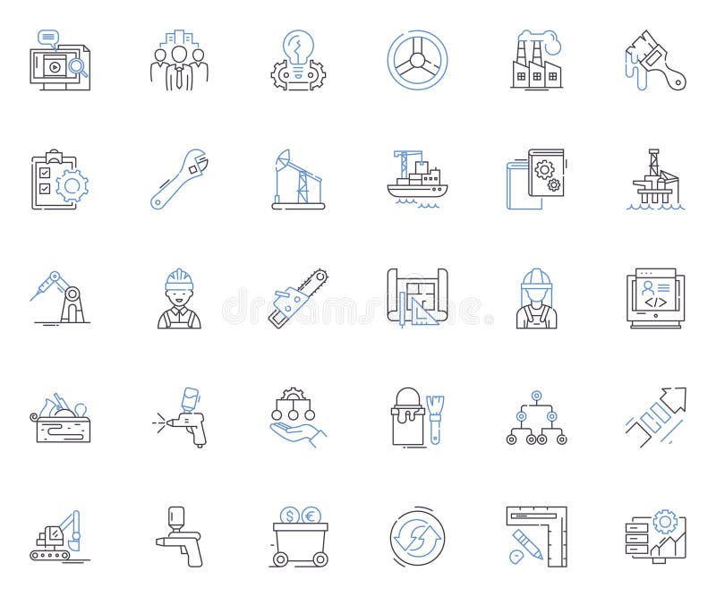 Creator Line Icons Collection. Innovative, Resourceful, Imaginative ...