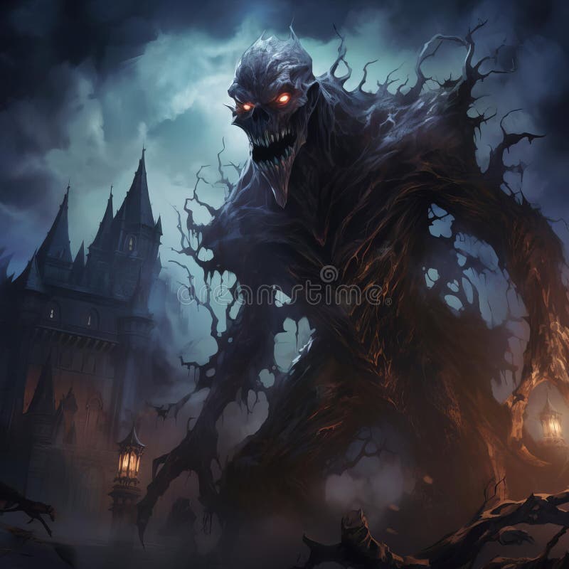 Terrifying Haunted Castle Creatures from Darkest Nightmares Imagined ...
