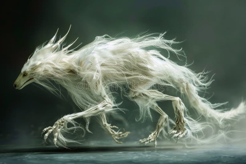 A Creature Seamlessly Transforms from One Form To Another with Fur and ...