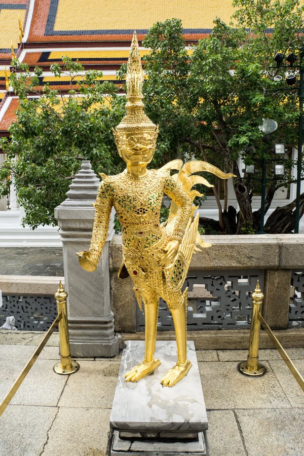 Creatures in buddhism. stock image. Image of bangkok - 43695499