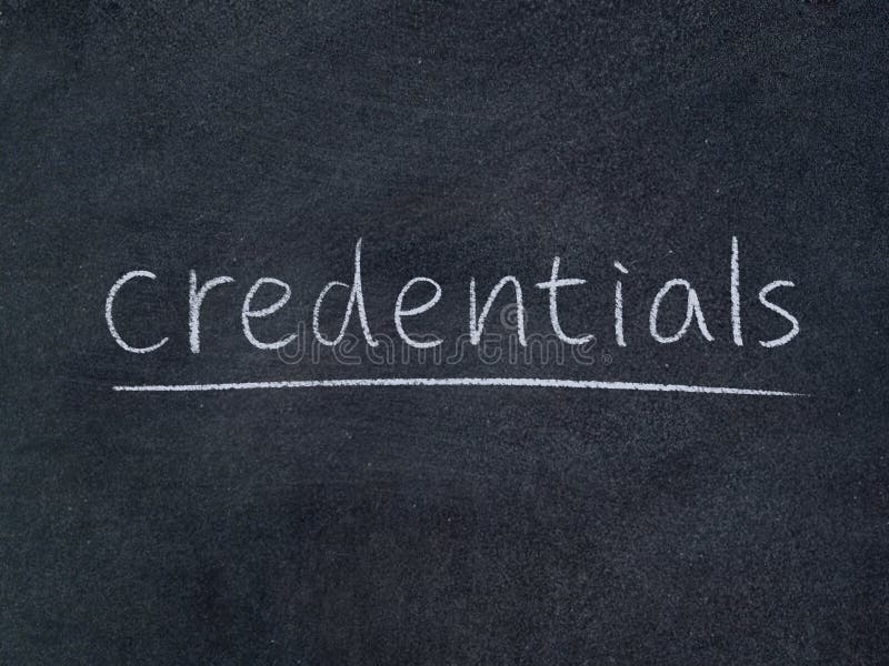 Credentials stock image. Image of credential, identify - 31483537