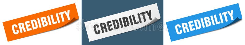Credibility Label Stock Illustrations – 214 Credibility Label Stock ...