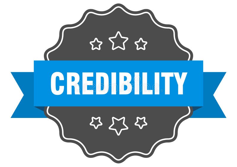 Credibility Sticker Stock Illustrations – 156 Credibility Sticker Stock ...