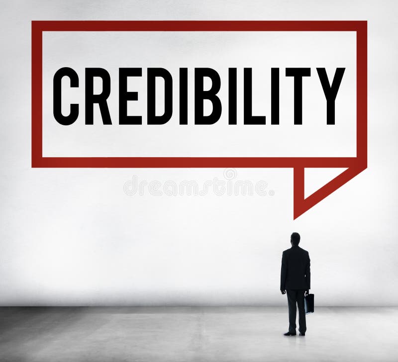 Credibility Partnership Determination Inspiration Concept Stock Photo ...