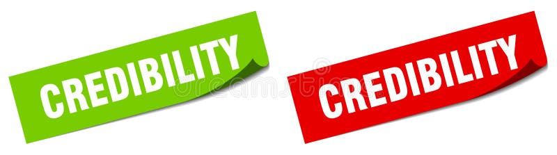 Credibility Sign Stock Illustrations – 1,278 Credibility Sign Stock ...