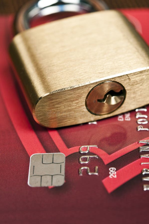 Credit Card Security stock photo. Image of account, money - 5098014