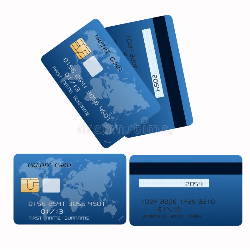 Fake credit cards stock illustration. Illustration of macro - 20662979