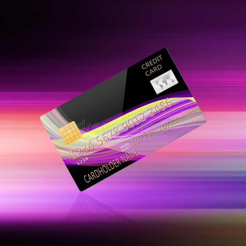 Abstract Texture Of Credit Card Stock Illustration - Illustration of ...
