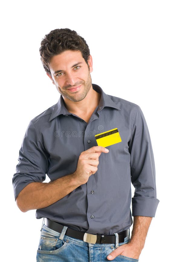 Credit card affection stock photo. Image of positive - 22438560
