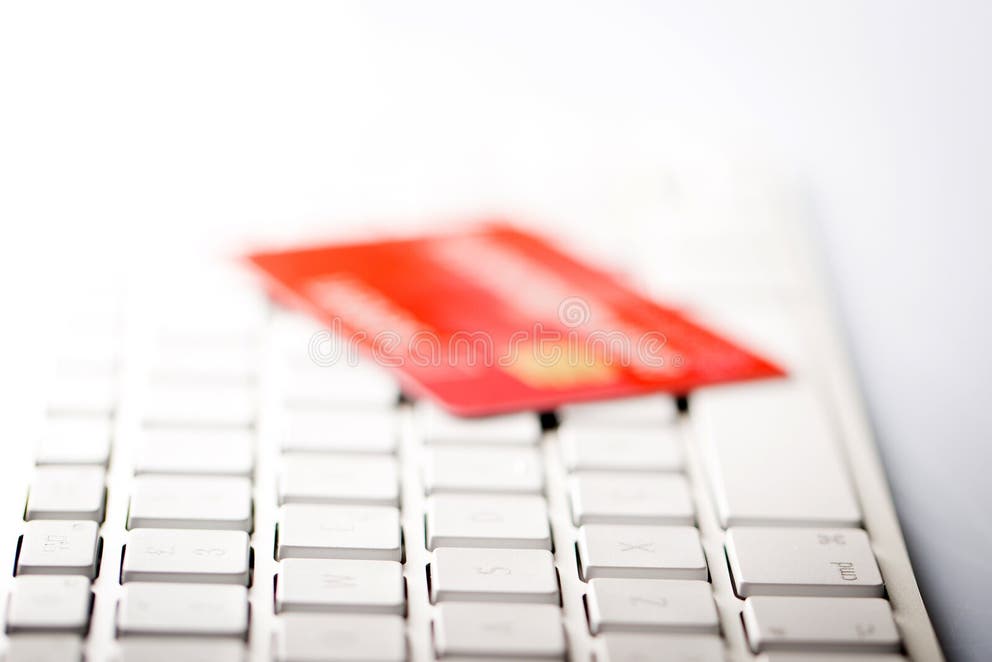 Credit Card on a Computer Keyboard Editorial Photo - Image of design ...
