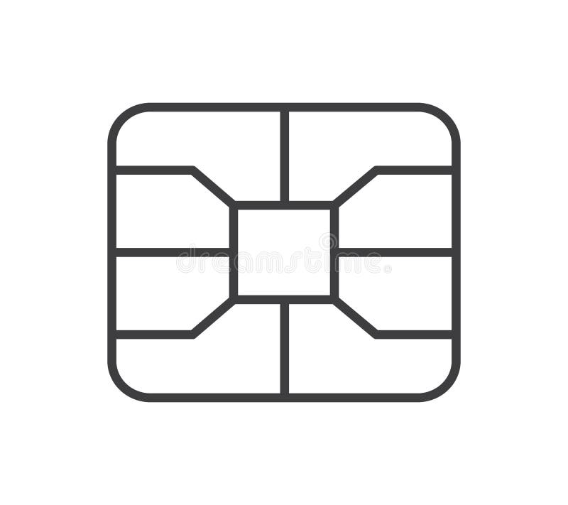 Credit Card EMV Chip Symbol. Digital Nfc Payment Technology. Microchip ... Credit Card EMV Chip Symbol. Digital Nfc Payment Technology. Microchip ...