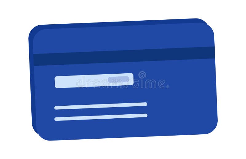 Credit Card Flat Icon Payment Terminal Digital Device Stock Vector ...