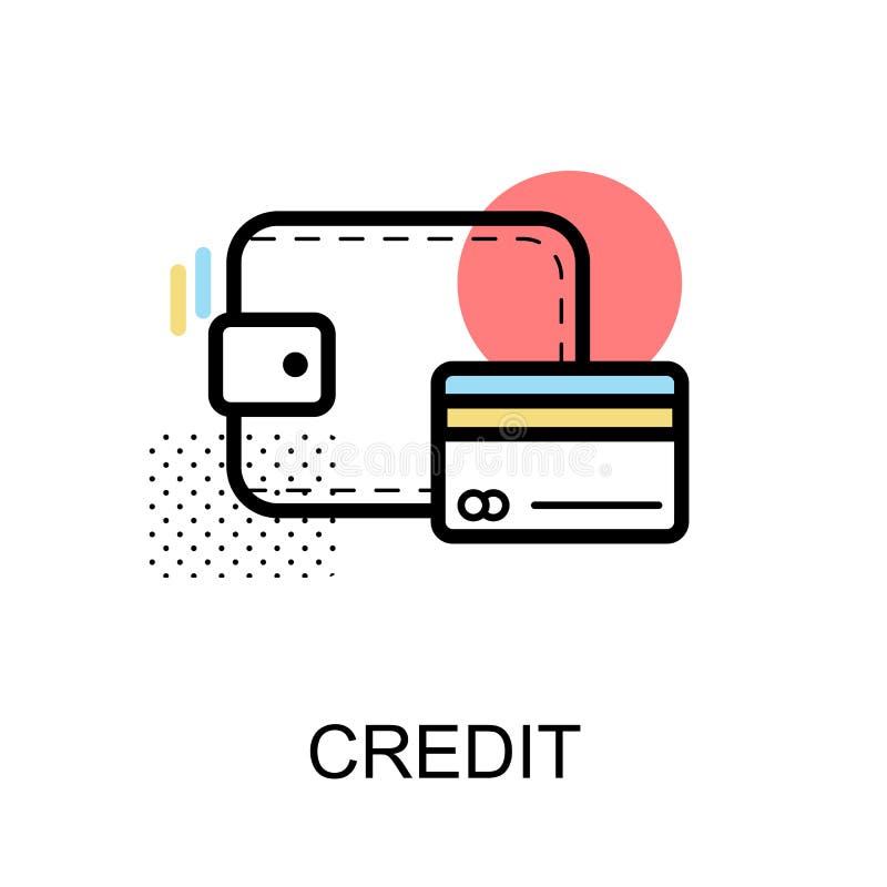 Credit Card Graphic Icon.Vector Illustration. Stock Illustration ...