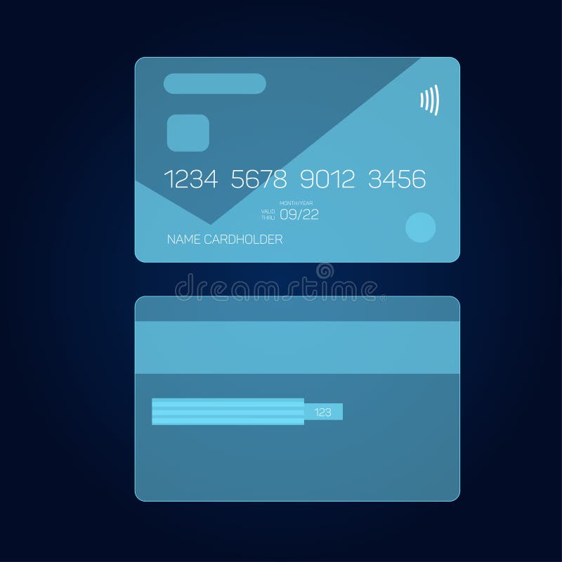 Credit Card Checkout Web Form Head-up Display Style, HUD Interface ...