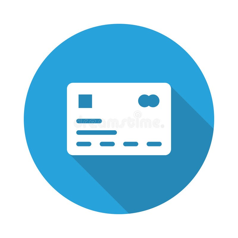 Credit card Icon stock vector. Illustration of isolated - 98686696