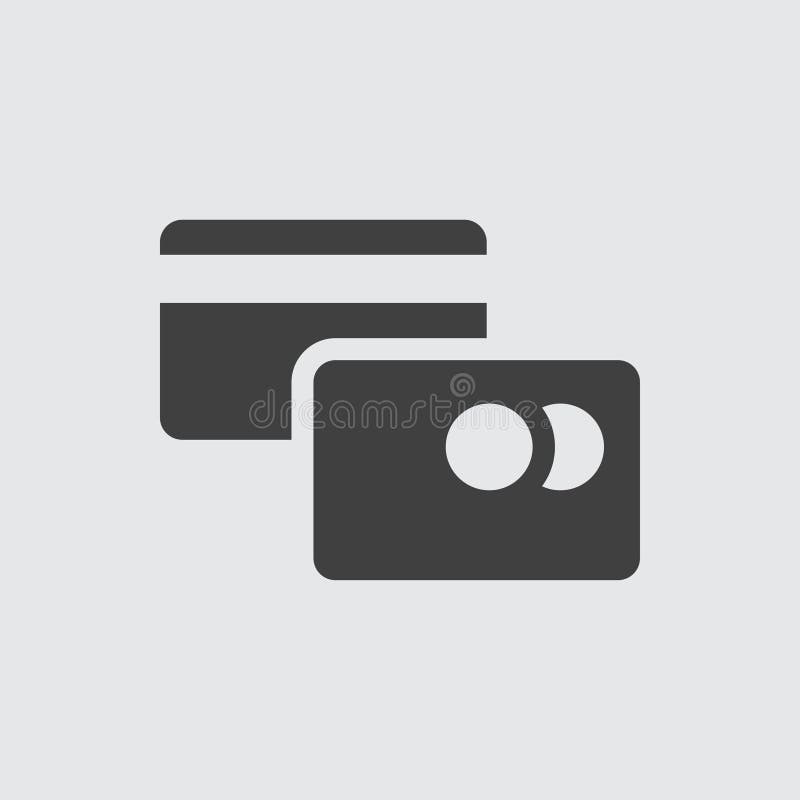 Credit Card Icon Illustration Stock Vector - Illustration of symbol ...