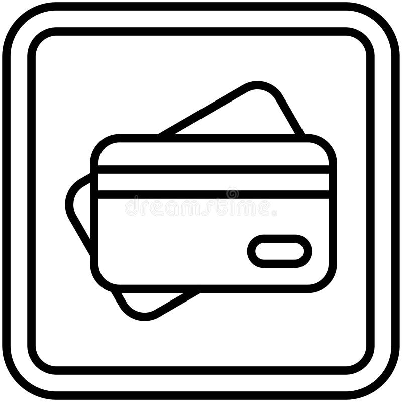 Credit Card Icon, Payment Gateway Sign Vector Stock Vector ...