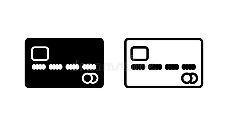 Credit Card Icon . Payment Icon. Debit Payment Icon Stock Vector ...