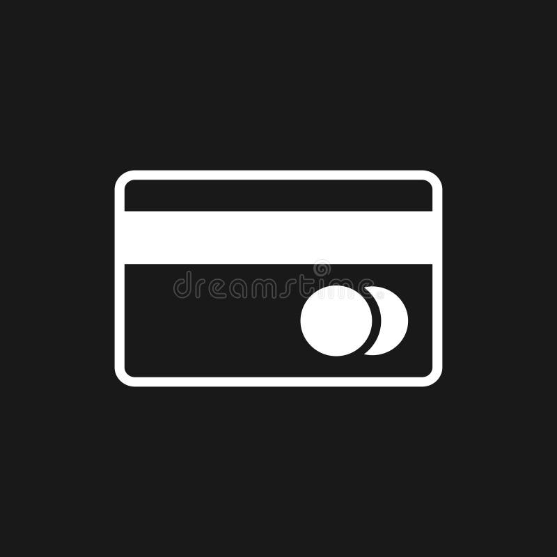 Credit Card Icon Vector, in Trendy Flat Style Stock Illustration ...