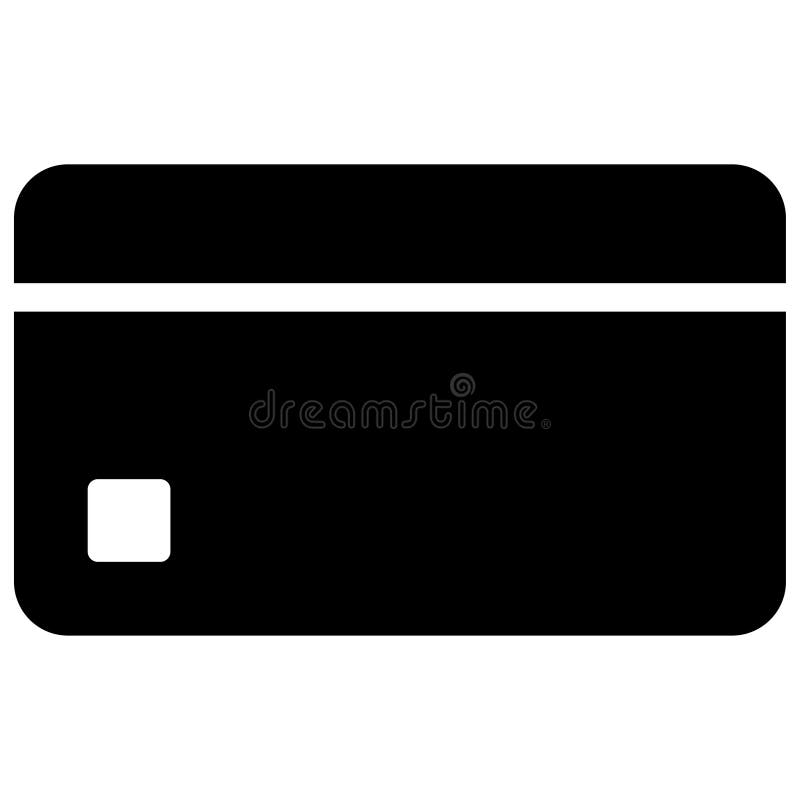 Credit Card. ID Credit Card Vector Stock Illustration - Illustration of ...