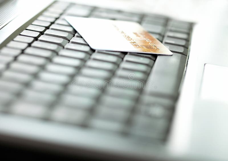 Gold Credit Card and Notebook Stock Photo - Image of concept, customer ...