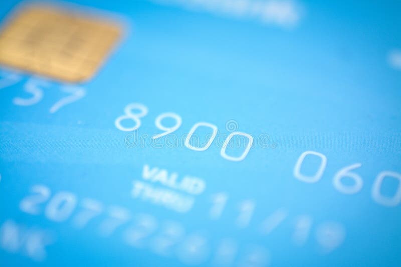 Credit Card Light Blue Background and Texture Stock Image - Image of ...