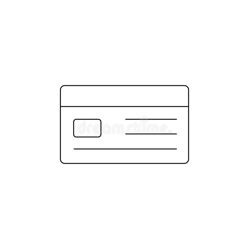 Credit card logo stock vector. Illustration of identity - 214267284