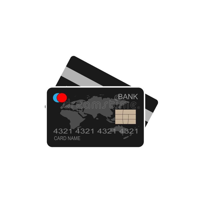 Credit card logo stock vector. Illustration of sign - 214267297