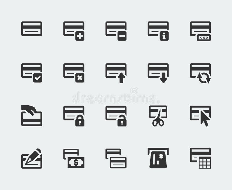 Bank Statement Credit Card Icon Stock Illustrations – 328 Bank ...