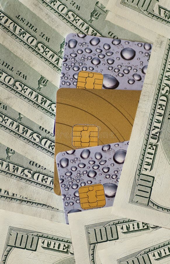 Credit card and money stock photo. Image of cash, foreign - 23768248