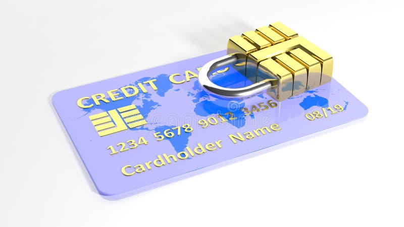 Sim Card Padlock. stock illustration. Illustration of encryption - 27873454