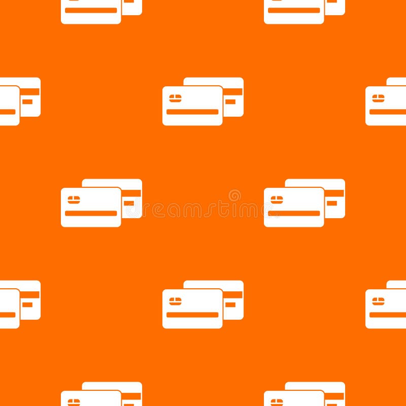 Credit Card Pattern Seamless Stock Vector - Illustration of finance ...