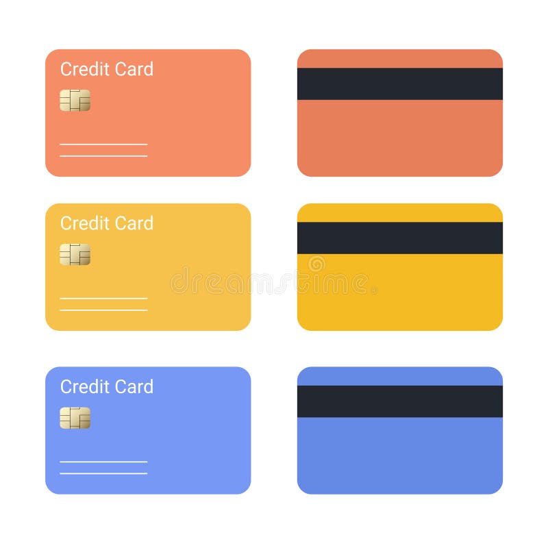 Credit Card Payment, Business Concept. Vector Flat Style Illustration ...