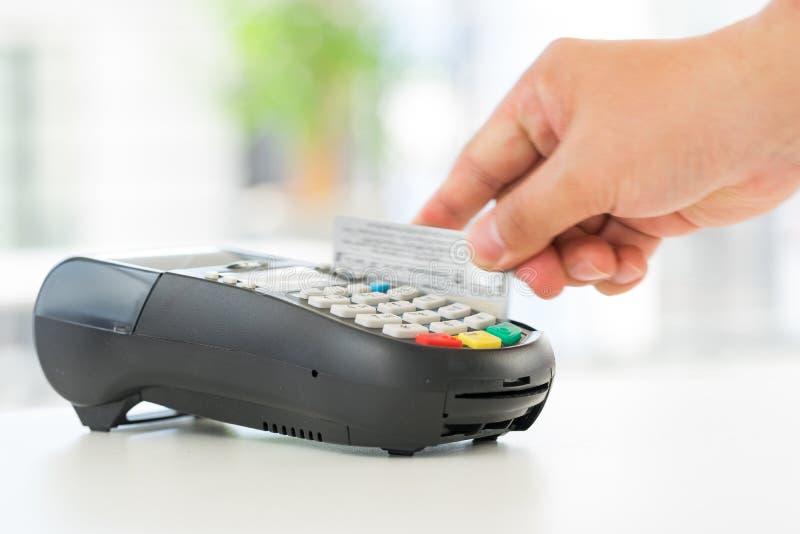 Credit card payment stock photo. Image of register, money - 91277636