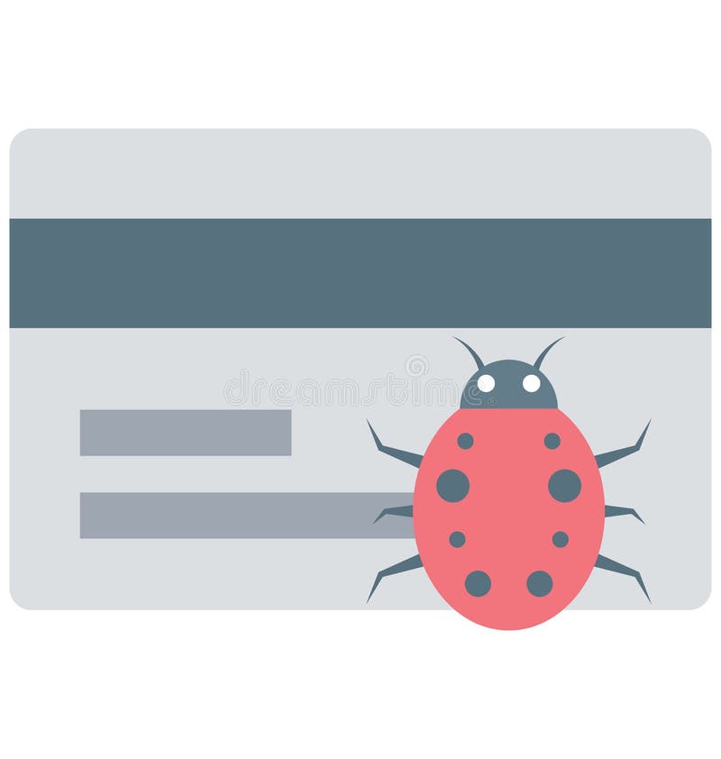 Credit Card Protection Color Isolated Vector Icon that Easily Can Be ...