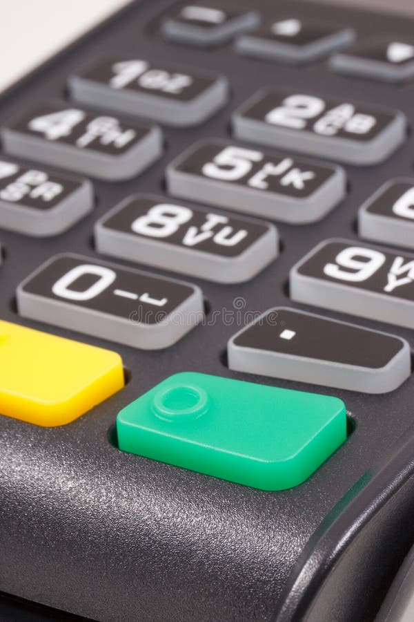 Credit Card Reader As Device Using for Cashless Paying. Payment ...