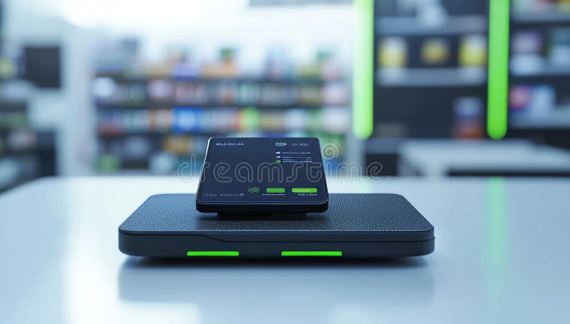 The Credit Card Reader is the Focus of a Point of Sale System or Cash ...