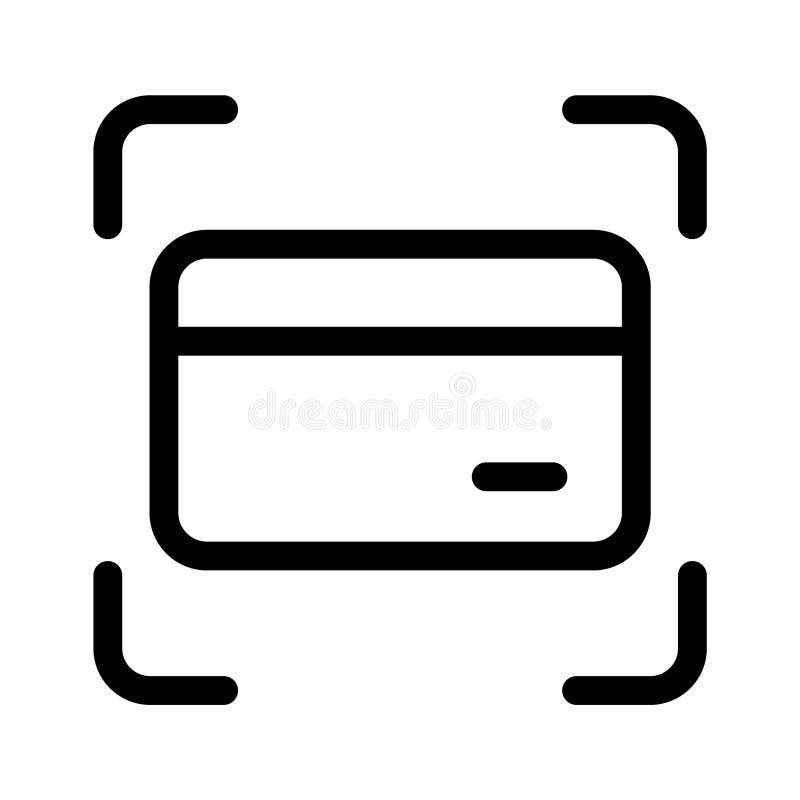 Credit Card, Protection and Security Vector Icons Set Cyber Computer ...