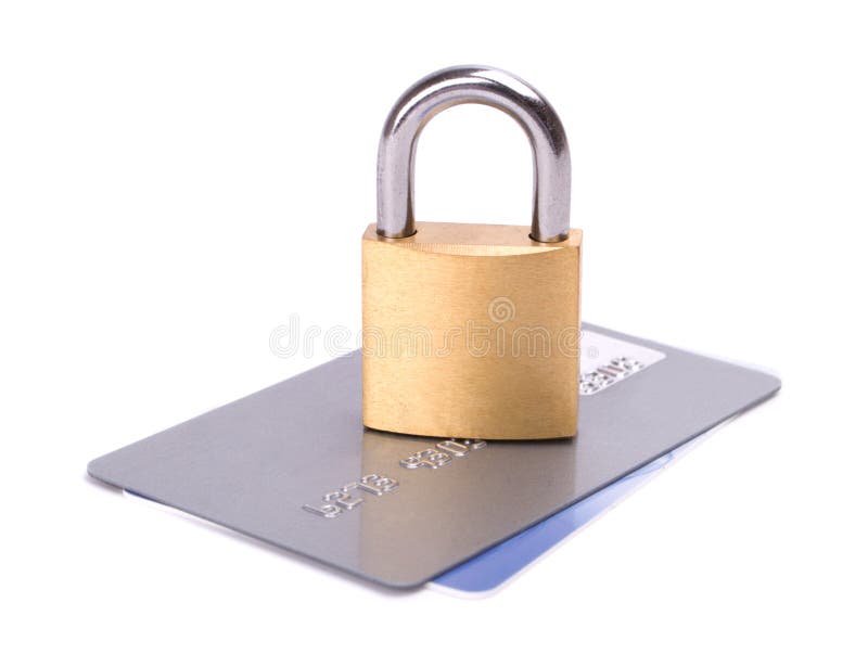 Credit Card Security stock photo. Image of debt, account - 9164702