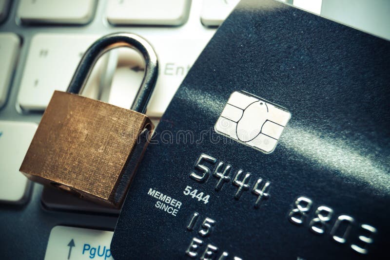 Credit card security stock image. Image of access, internet - 76304751