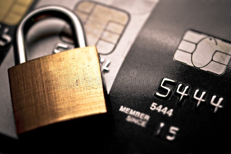 Credit Cards Security Concept Stock Image - Image of internet, online ...