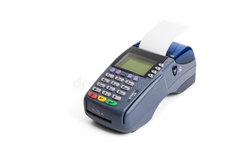 Credit card terminal stock photo. Image of bank, travel - 6278638
