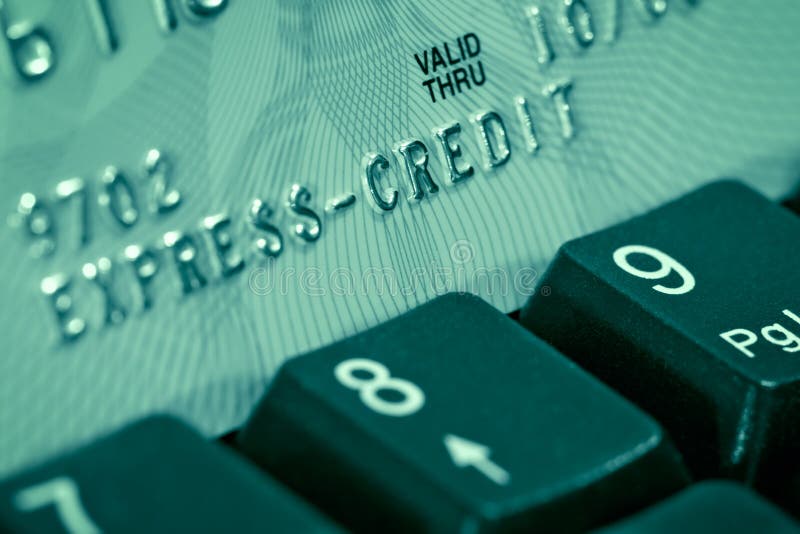 Credit card verification stock image. Image of authority - 1645959