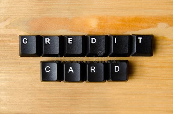 Credit card words stock photo. Image of economy, concept - 95051632