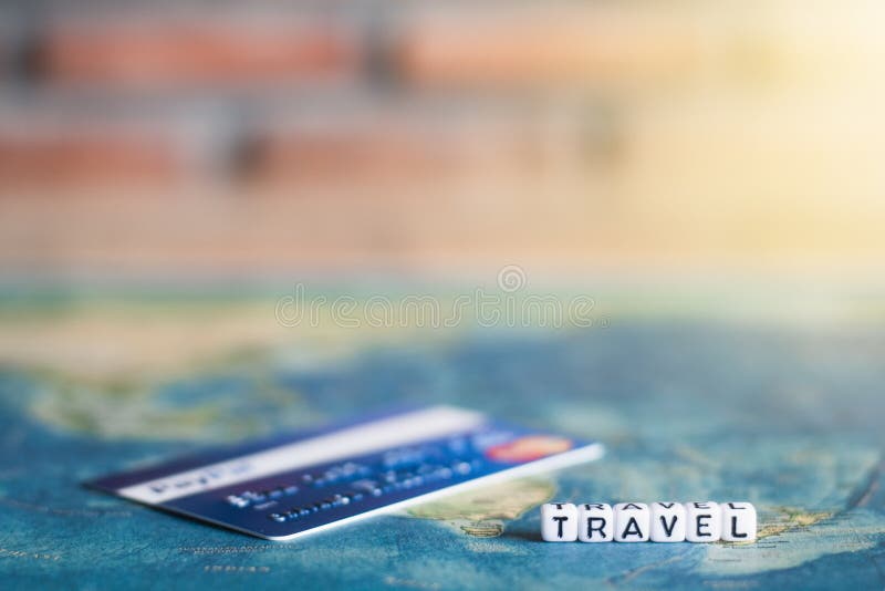 Credit card on world map stock image. Image of card - 145416987