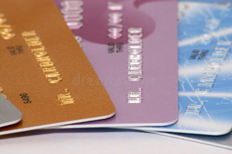 Credit cards stock image. Image of order, credit, account - 477227
