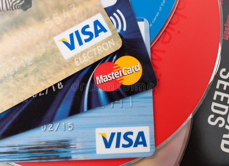 Credit Cards and CD Compact Discs Editorial Image - Image of ...